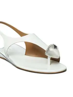 Tory Burch Patos Leather Sandals