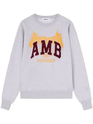 AMBUSH Logo-appliqué Sweatshirt - Grey
