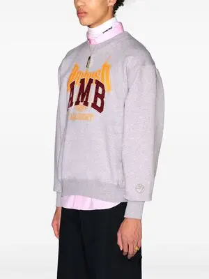 AMBUSH Logo-appliqué Sweatshirt - Grey