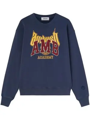AMBUSH Logo-appliqué Sweatshirt - Blue