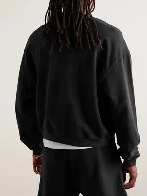RRR123 Logo-print Cotton-jersey Sweatshirt