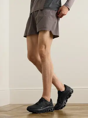 On Rubber-trimmed Mesh Running Sneakers