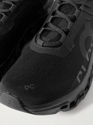 On Rubber-trimmed Mesh Running Sneakers