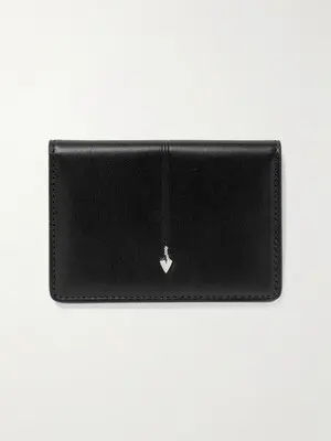 JACQUES MARIE MAGE Cassandre Leather Bifold Wallet - Black