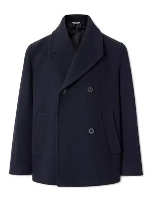 Valentino Garavani Wool-twill Pea Coat
