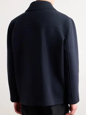 Valentino Garavani Wool-twill Pea Coat