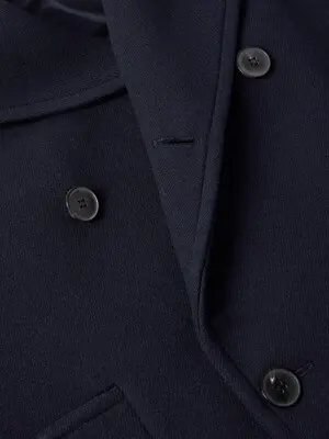 Valentino Garavani Wool-twill Pea Coat
