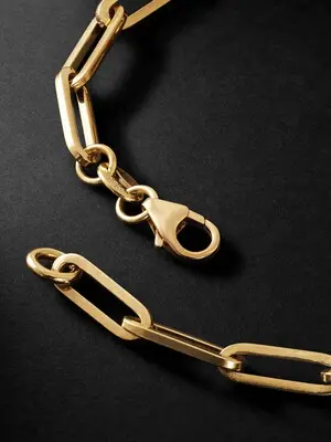 FOUNDRAE L'eternelle 18-karat And Enamel Chain Bracelet
