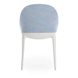 KARTELL Eleganza Ela Dining Chair, White Legs