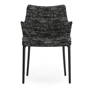 KARTELL Eleganza Nia Melange Armchair Legs - Black