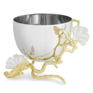 Michael Aram Butterfly Ginkgo Gold Nut Bowl