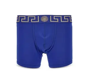 Versace Greca Border Trunks Bluette-gold