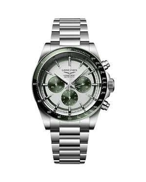 LONGINES Conquest Chronograph 42mm - Silver