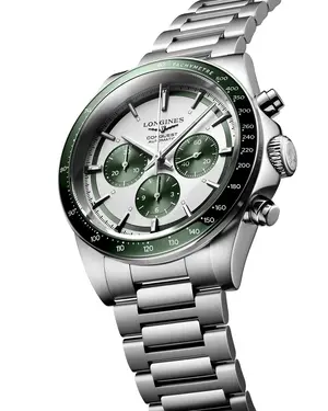 LONGINES Conquest Chronograph 42mm - Silver