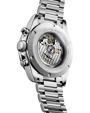 LONGINES Conquest Chronograph 42mm - Silver