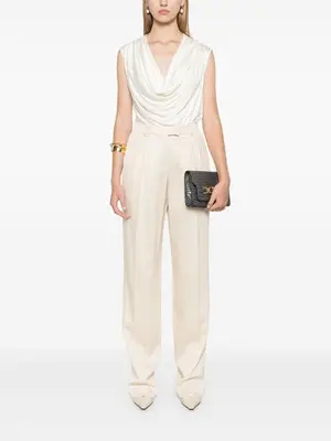 TOM FORD Pleated Trousers - Neutrals