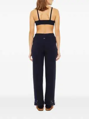 Alanui Fringe-detail Trousers - Black