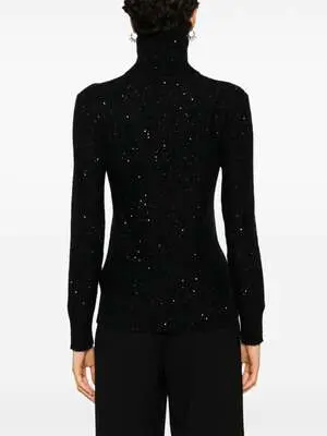 Fabiana Filippi Sequin Embellished Sweater - Black