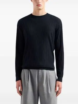 Emporio Armani Ribbed-knit Sweater