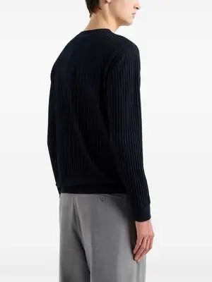 Emporio Armani Ribbed-knit Sweater