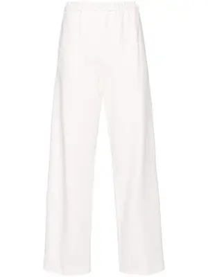 Fabiana Filippi Beaded Trim Trousers - White