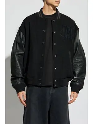DIESEL® L-nyman Bomber Jacket - Black