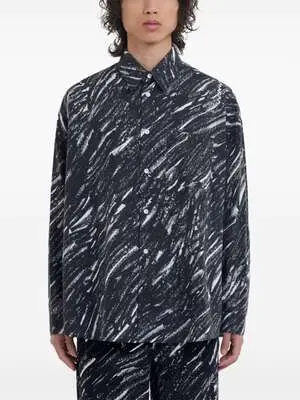 Marni Sketch-style Print Shirt