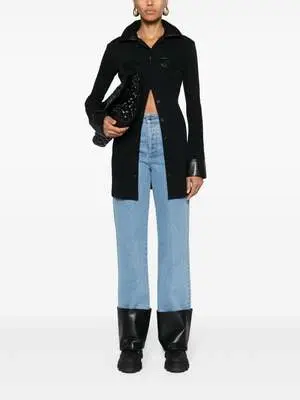 Nanushka Straight-leg Jeans With Turn-up Detail