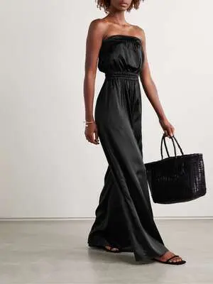RIVET UTILITY Queen Strapless Jumpsuit