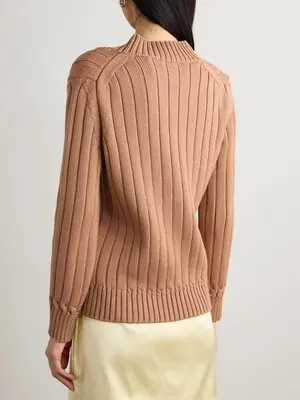 Veronica De Piante Lola Ribbed Wool Sweater