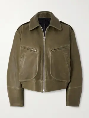 PETAR PETROV The Criminal Padded Leather Jacket