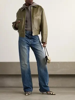 PETAR PETROV The Criminal Padded Leather Jacket