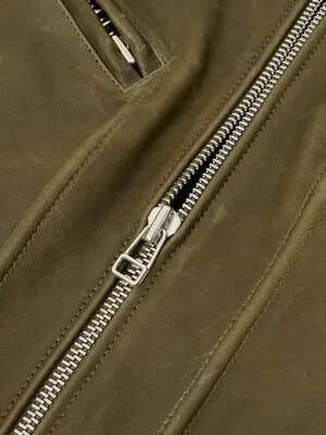 PETAR PETROV The Criminal Padded Leather Jacket