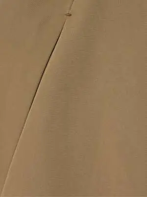 Khaite Lauson Twill Maxi Skirt