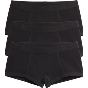 TOMBOYX 3-pack Boyshorts - Black