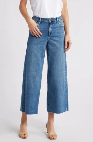 HIDDEN JEANS Clean Hem Wide Leg Jeans