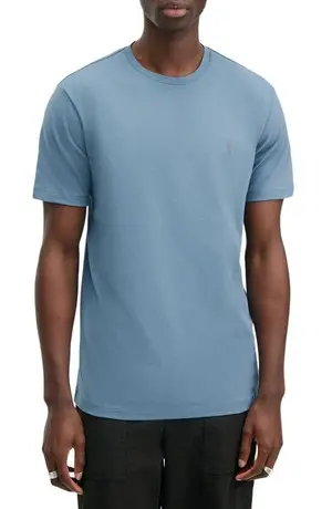 ALLSAINTS Brace Cotton T-shirt Aero Blue