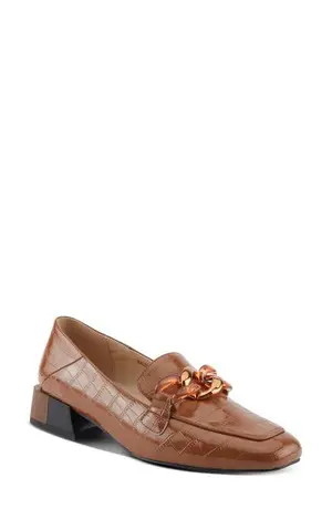 SPRING STEP SHOES Baldwin Loafer Pump - Camel Patent