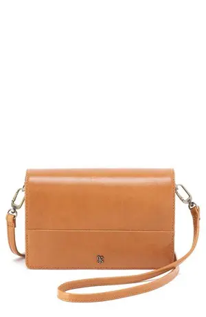 Hobo HOBO Jill Leather Phone Crossbody Bag Natural