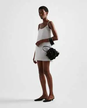 prada double satin mini dress PRADA United States Official Website and Online Store | PRADA