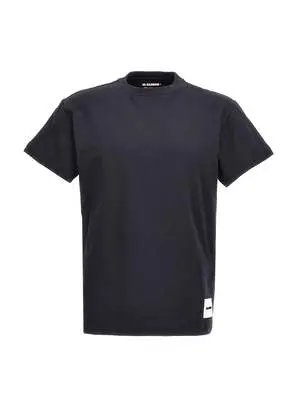 JIL SANDER 3 Pack Logo Patch T Shirt