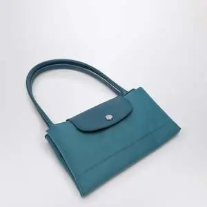 Longchamp Paon Coloured Le Pliage Original M Bag