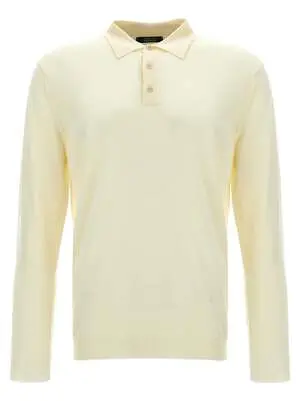 ZANONE Wool Polo Shirt White