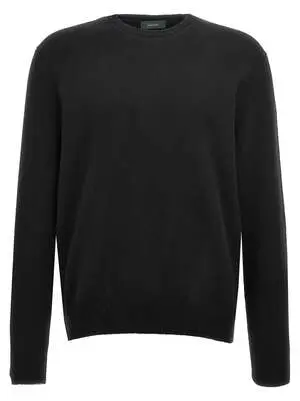 ZANONE Crewneck Sweater - Black