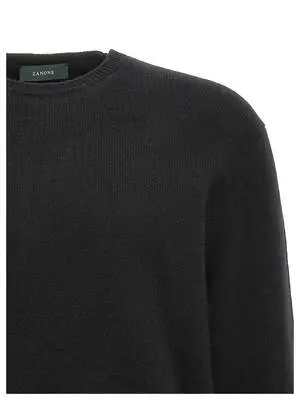 ZANONE Crewneck Sweater - Black