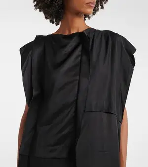 MAISON MARGIELA Gathered Midi Dress