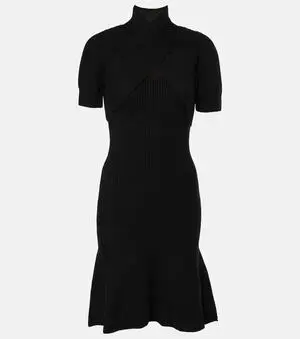 PATOU Wool And Cashmere Dress - Black