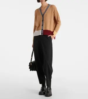 Marni High-rise Tapered Trousers