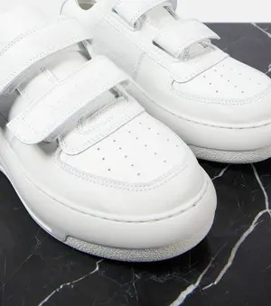Acne Studios Leather Platform Sneakers - White
