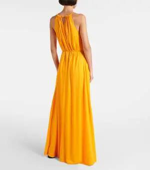 Proenza Schouler White Label Lenny Belted Maxi Dress